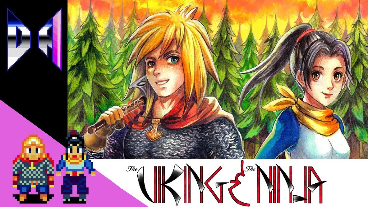 The Viking & The Ninja är ett kommande actionrollspel till Mega Drive ...